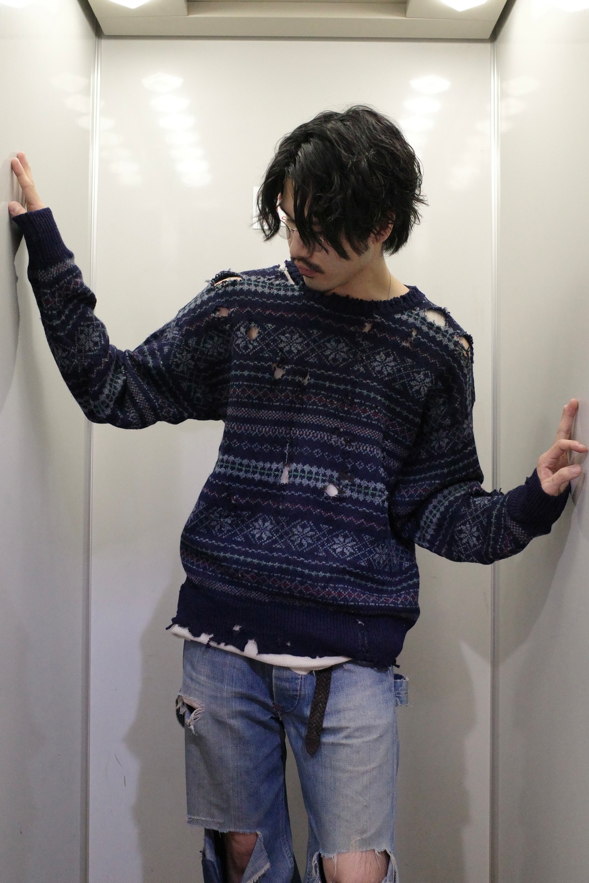 YVES SAINT LAURENT Break knit | used.memento