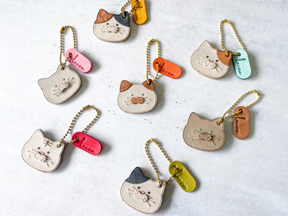 【NYANKO】旅するにゃんこキーホルダー | lecoa