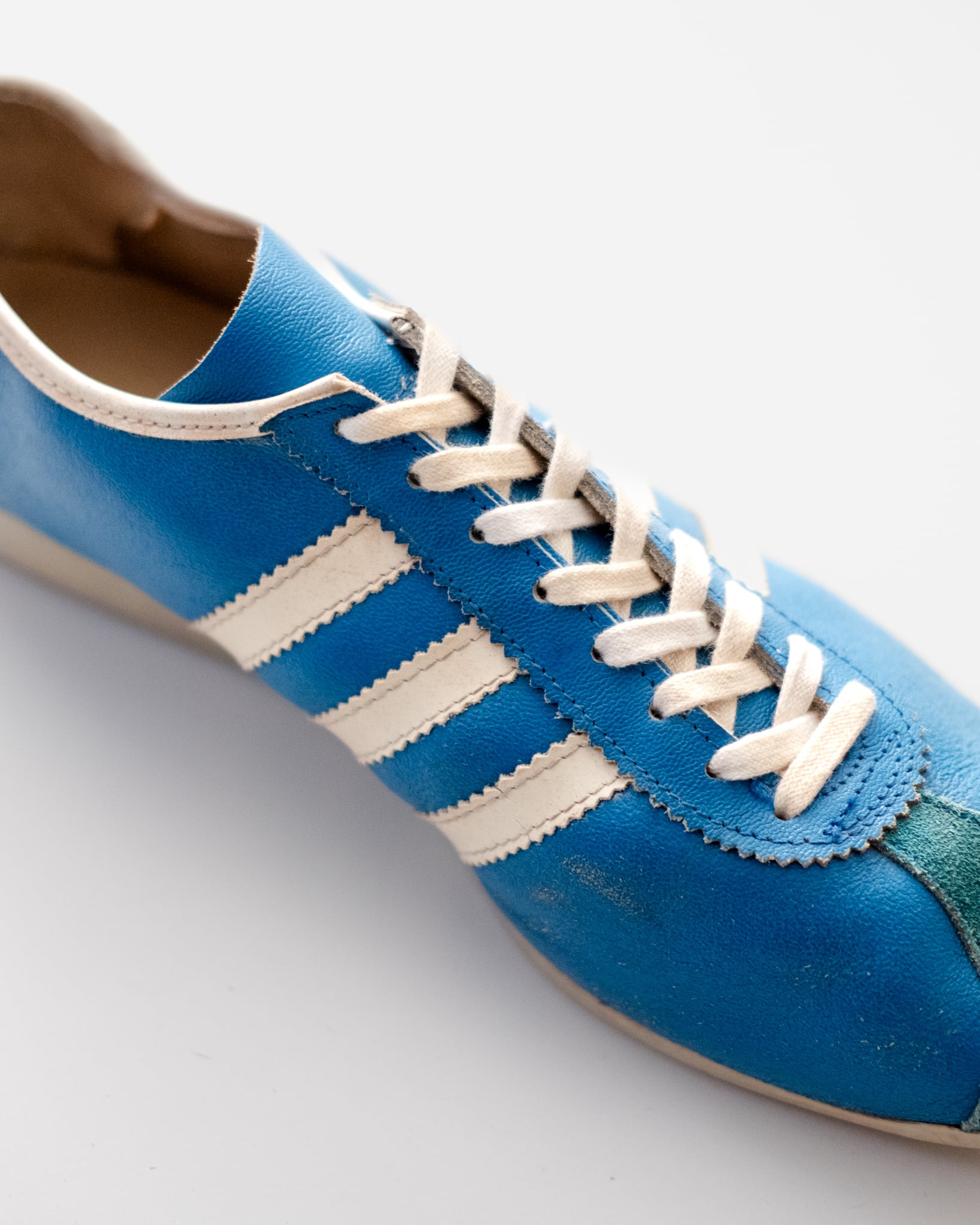 [70's] "adidas" REKORD Leather Training Shoes (Made in Roumania ...