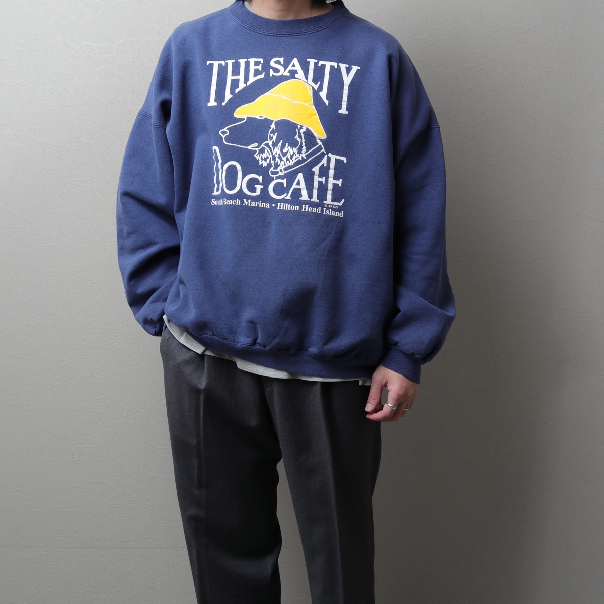 90~00's THE SALTY DOG CAFE Sweat Shirt "Hanes" 141305 | ulc vintage ...