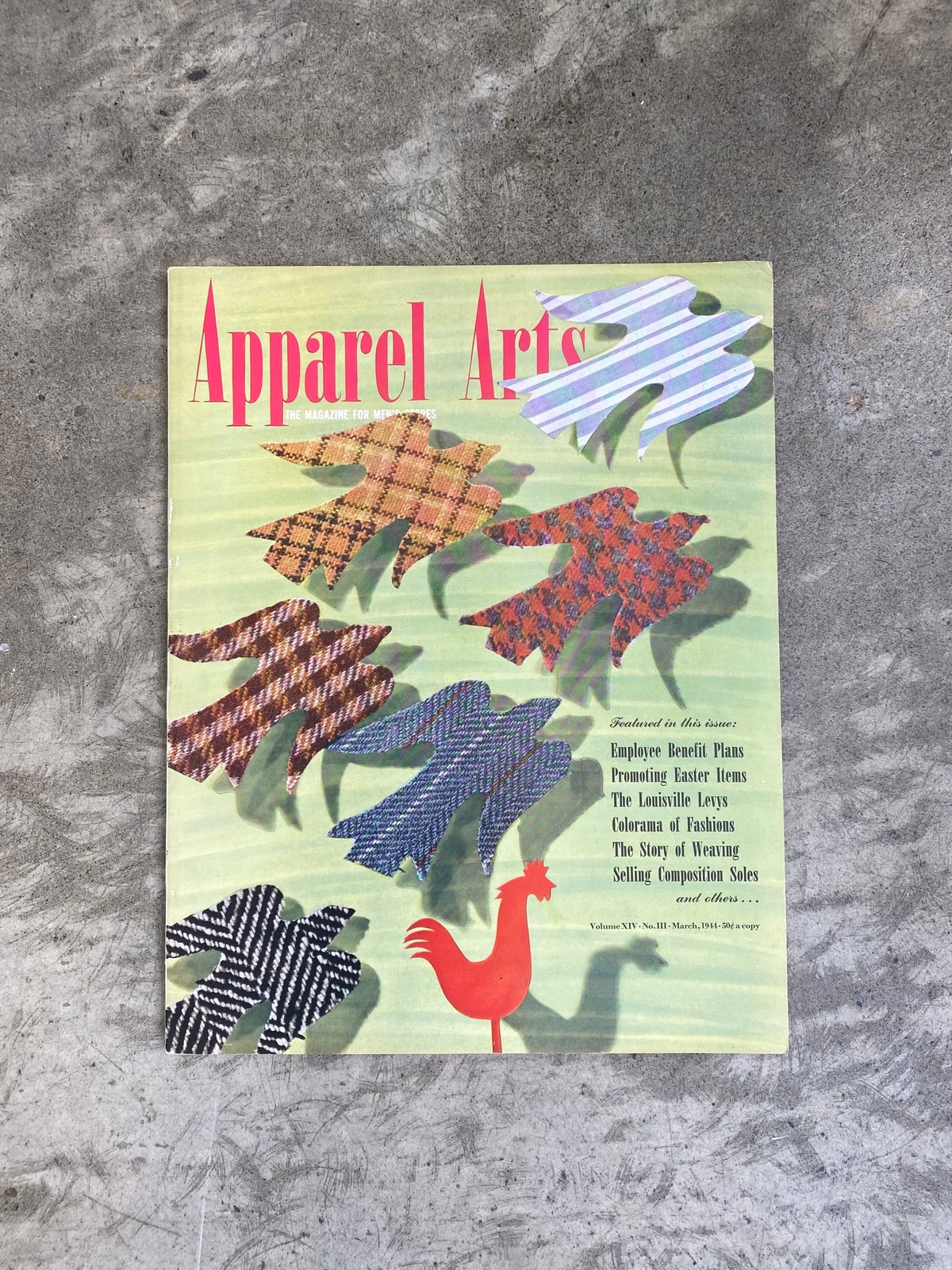 APPAREL ARTS magazine March, 1944 | 帽子堂