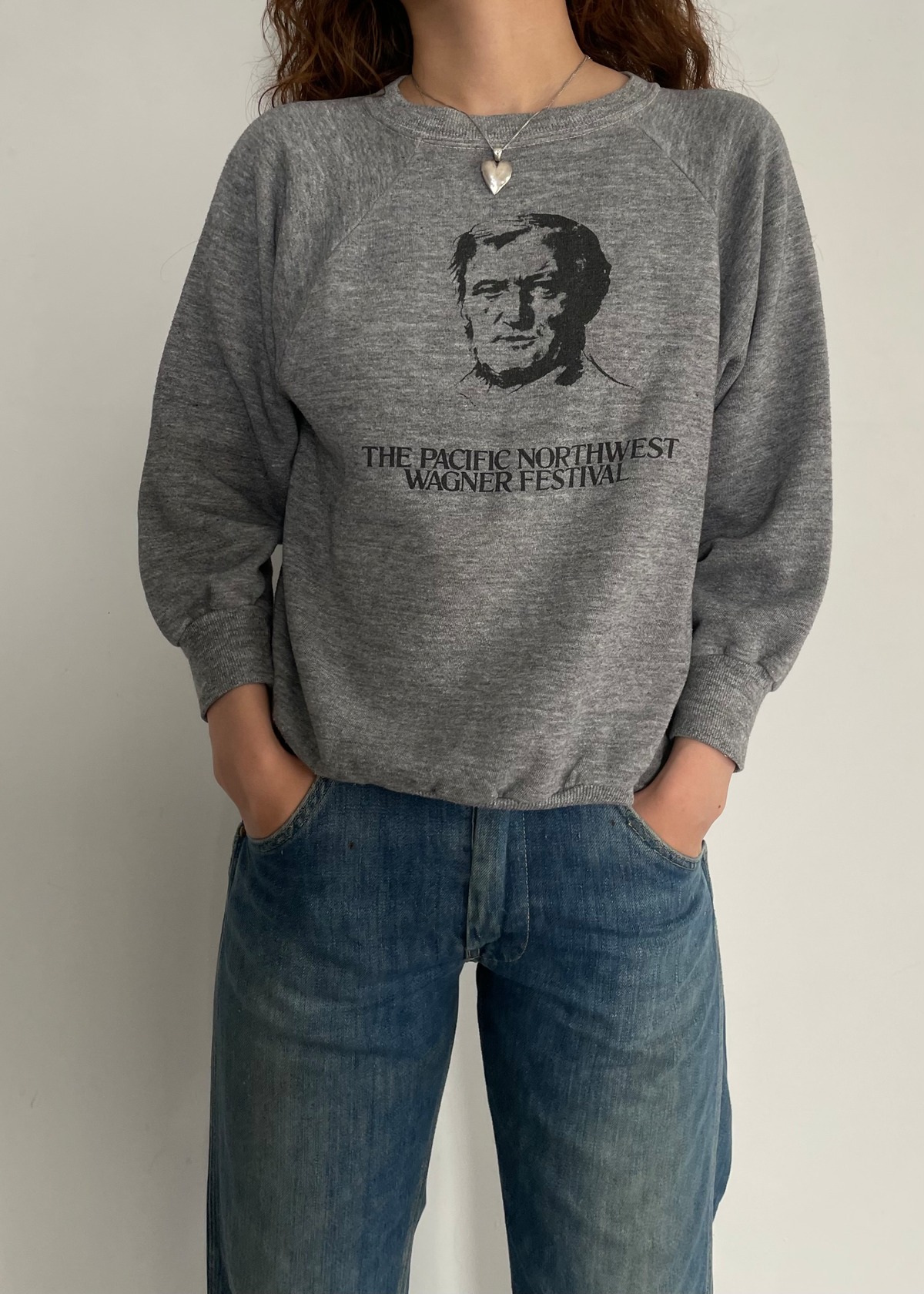 1970’s WAGNER mini sweatshirt | EVERYTHING WAS BEAUTIFUL