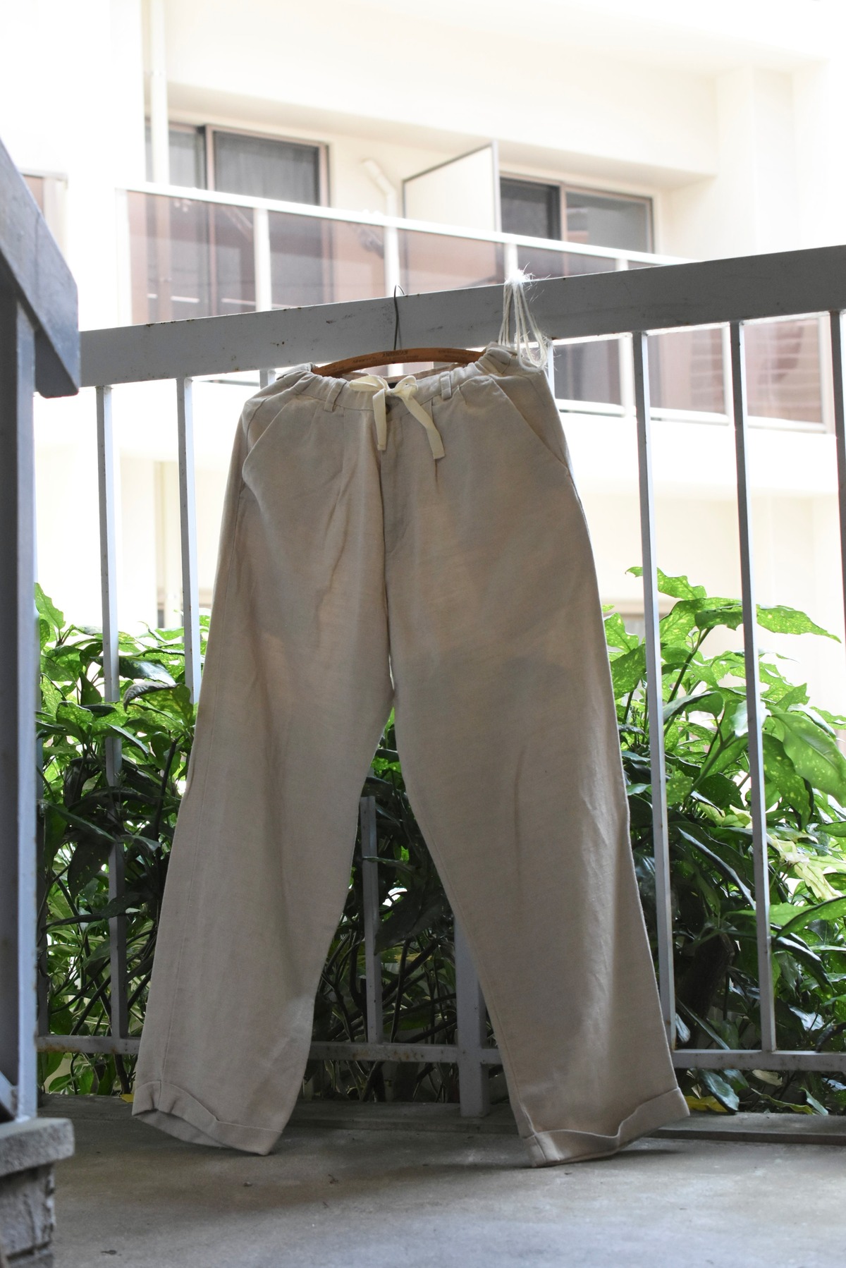 easy linen slacks（natural） | Utah