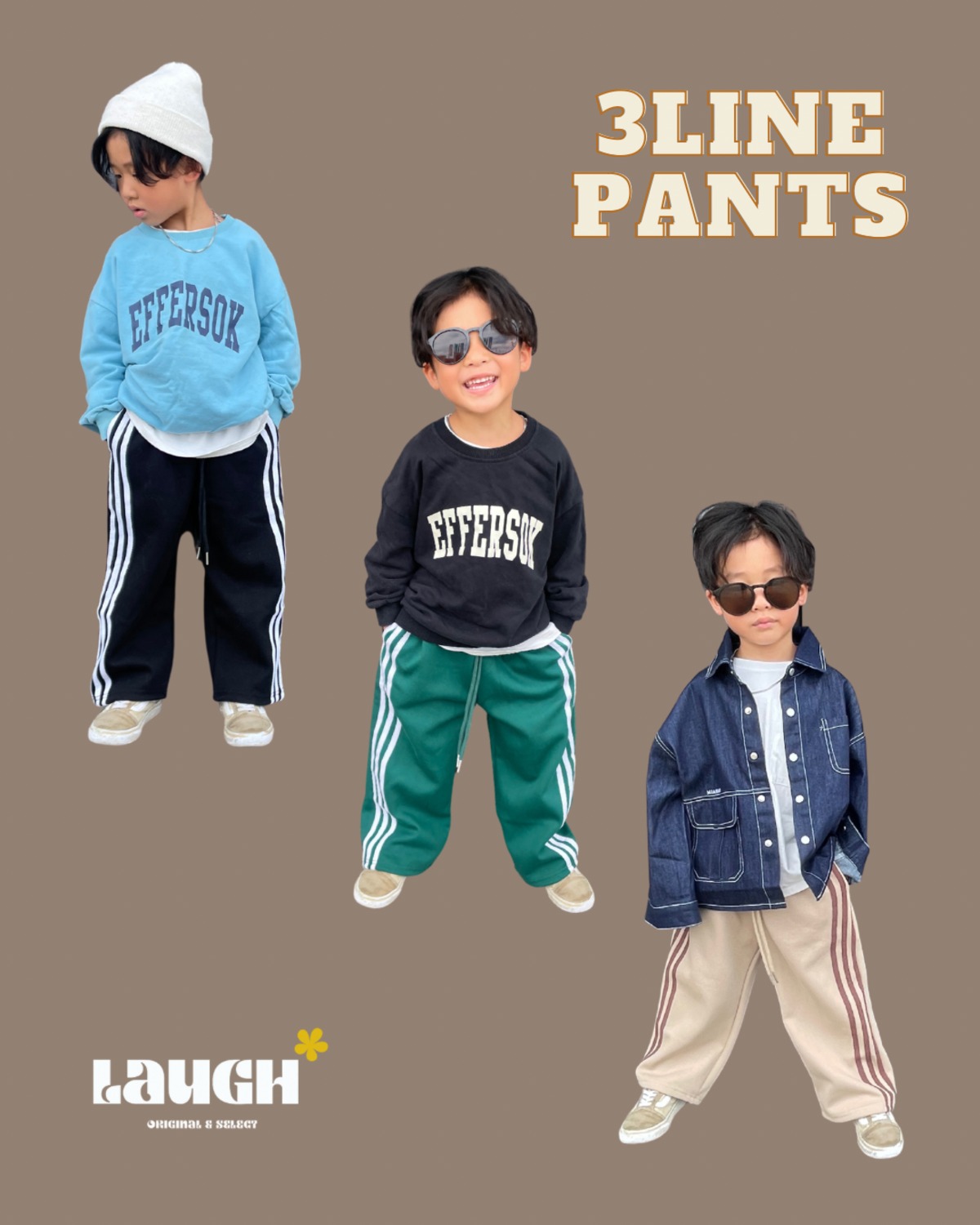 3line pants | laughselect