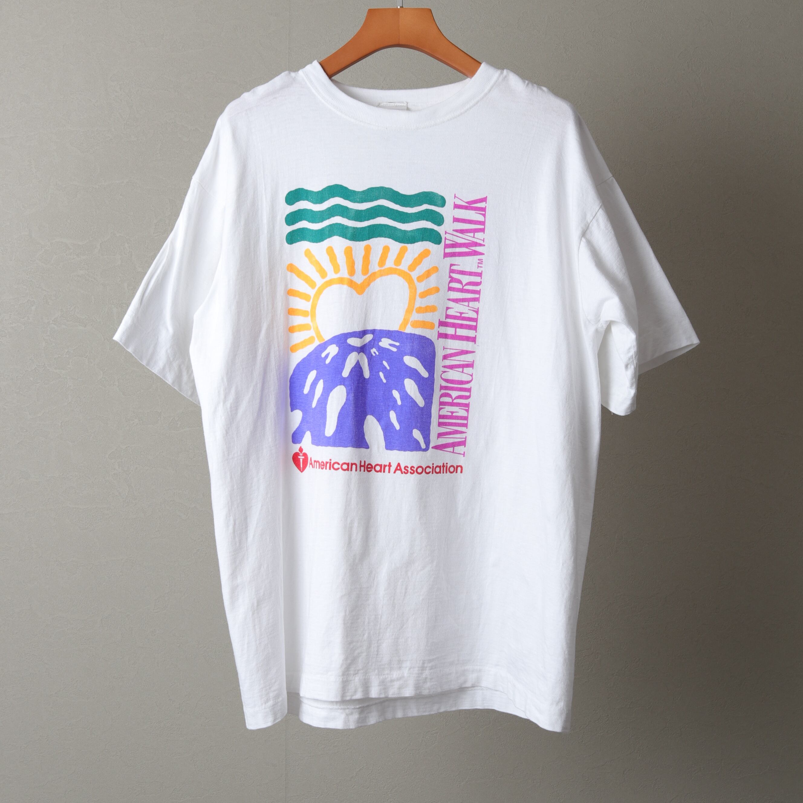 1990's Vintage Printed T-shirt "american heart ass" 111165 | ulc ...