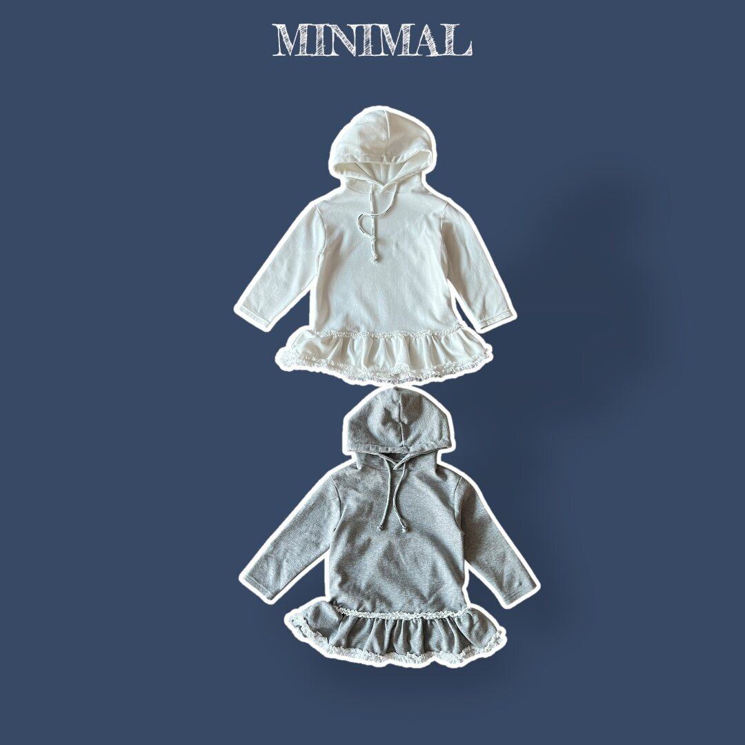 【予約】(junior)送料無料 / MINIMAL / roman hood onepiece | Pay ID
