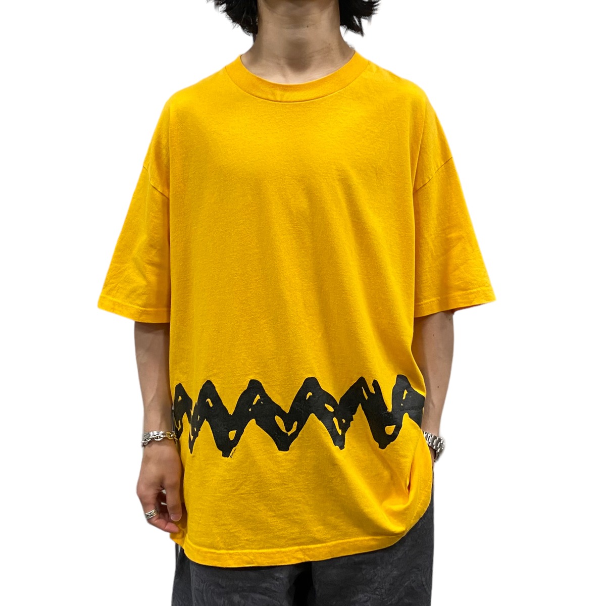 “チャーリー” 〜00's Peanuts / Charlie Brown Print Tee | TAPA TAPP