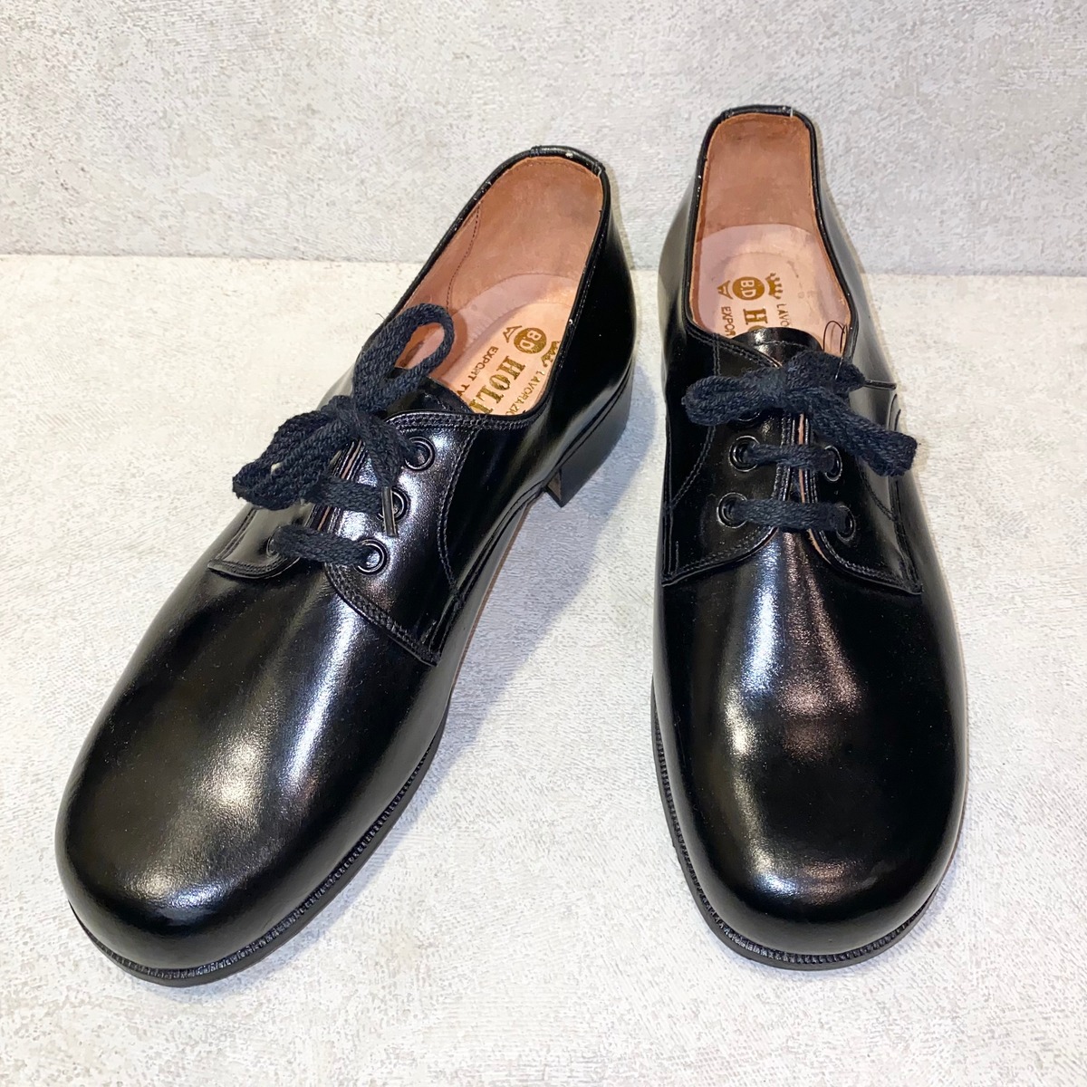NOS vintage Italian army parade shoes size41 | NOIR ONLINE