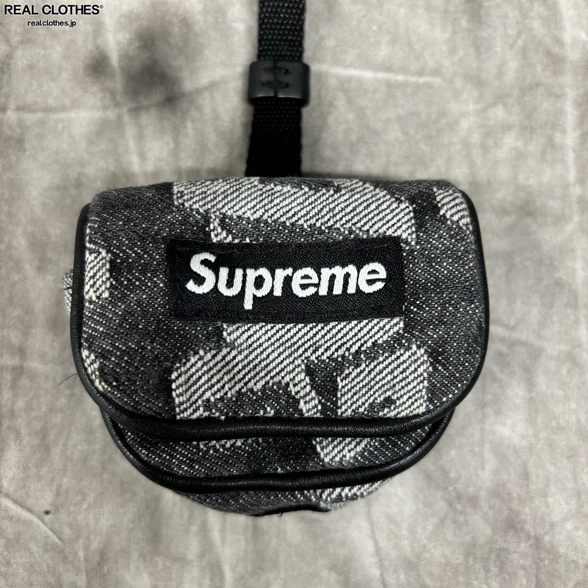 Supreme/シュプリーム 【21SS】Fat Tip Jacquard Denim AirPod Caseファットチップジャガードデニム ...