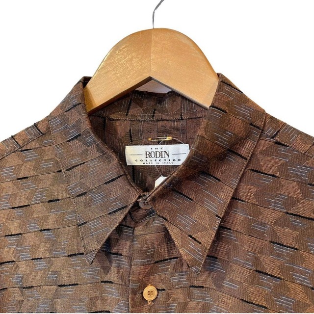 "RODIN" Unique pattern L/S design shirt | Kissmet