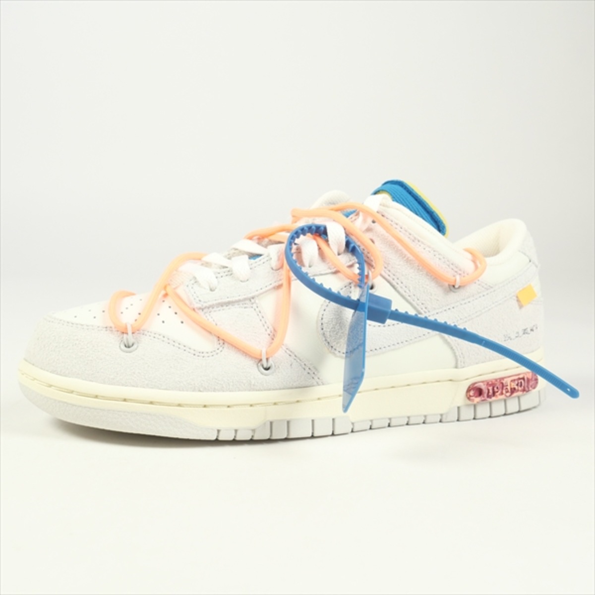 Size【27.0cm】 OFF WHITE オフホワイト ×NIKE DUNK LOW 1 OF 50 "19" SAIL/NEUTRAL ...
