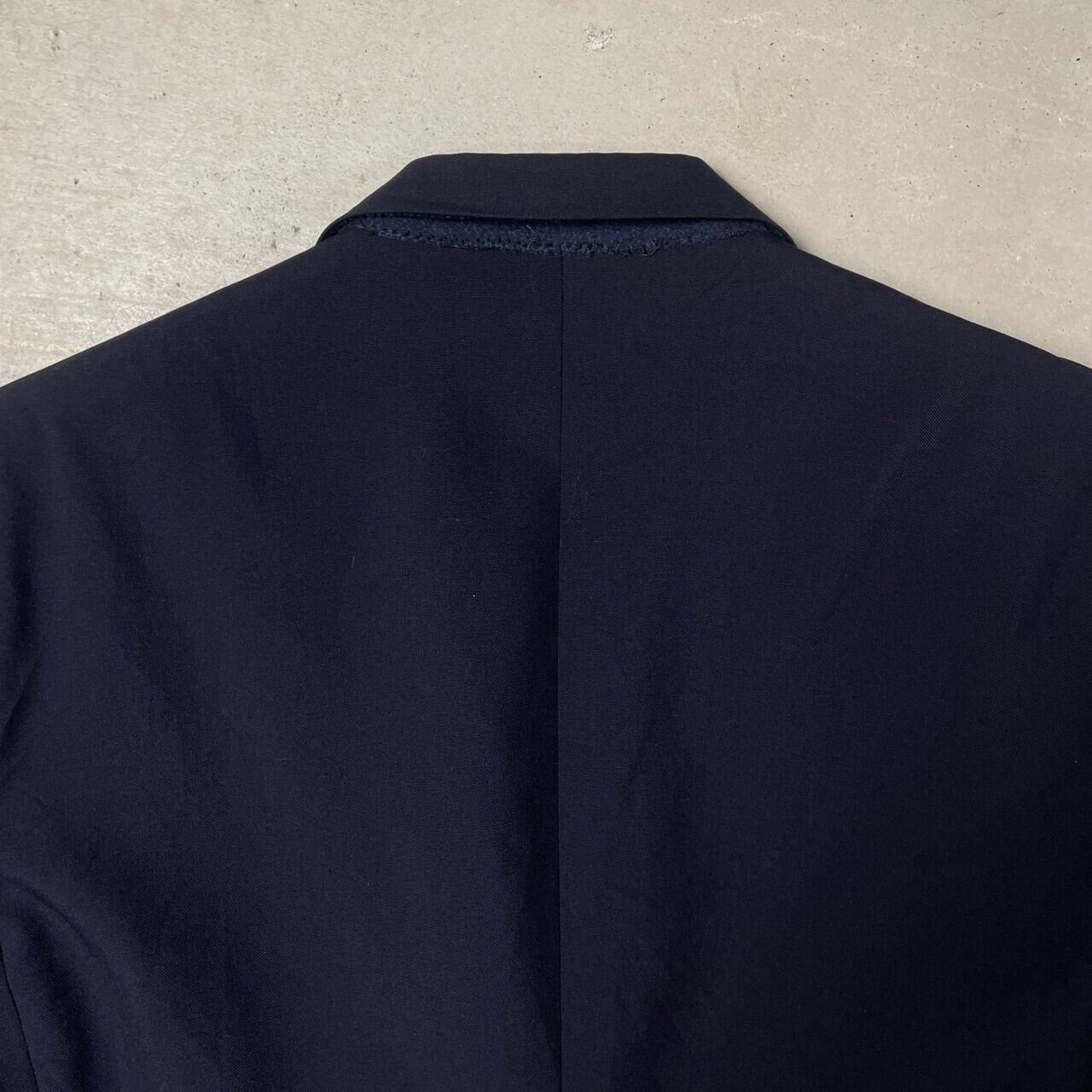 80年代 USA製 Polo university club by Ralph Lauren ラルフローレン テーラードジャケット 紺ブレ ...