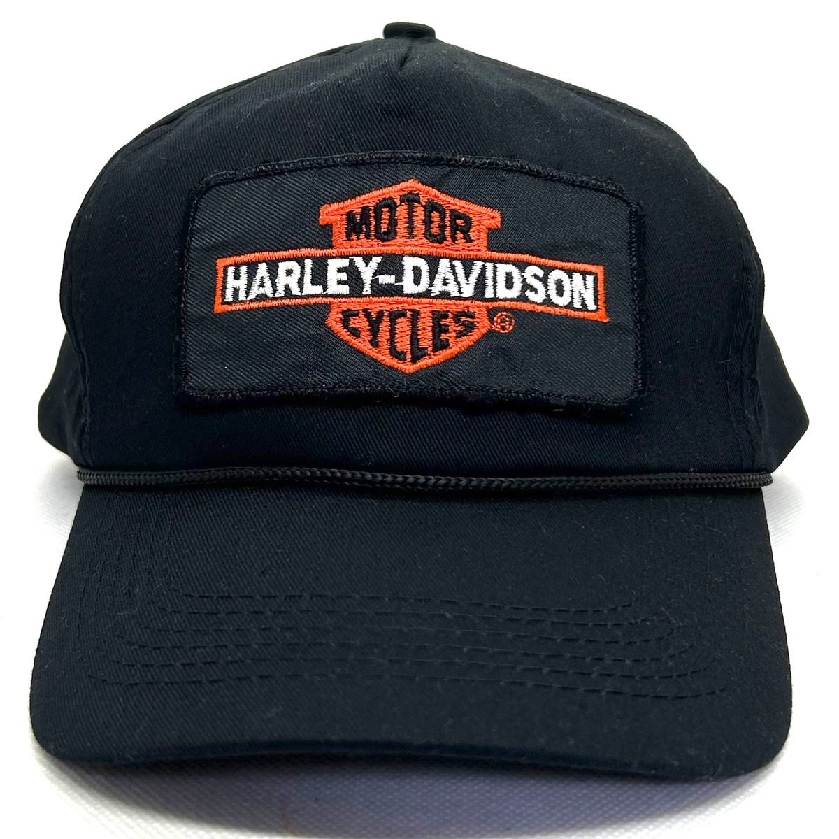 HD ハーレーダビッドソン 70s ビンテージ ワッペン コットンツイルキャップ | RaHat