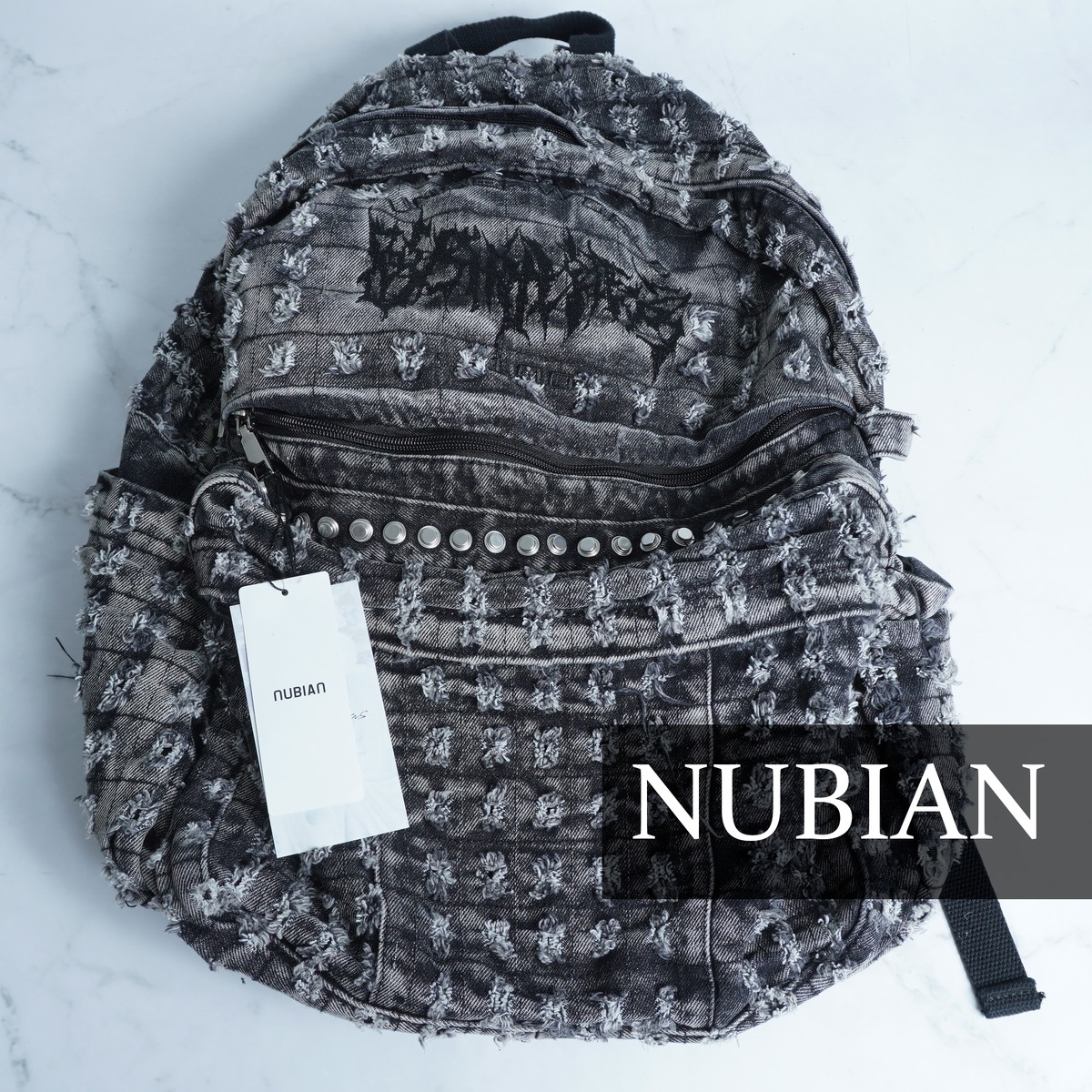 【Reckless Scholars × ENDS.RP TRASHED】DENIM BACKPACK | ブランド古着屋 Jesus ...