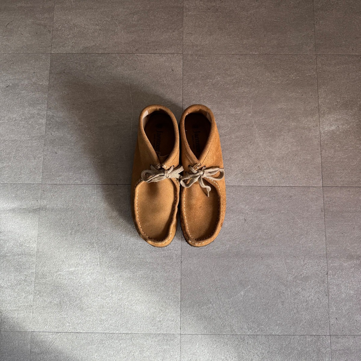 【USED】1990's Jantzen suede mokasinn shoes 27.0-27.5cm | mother. used ...