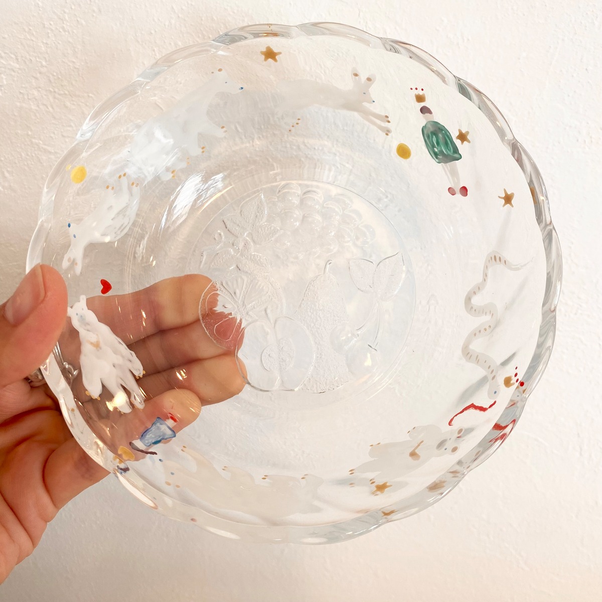 【TOKITUGI】レトロガラス 〈男の子と女の子と動物達〉 | coromani