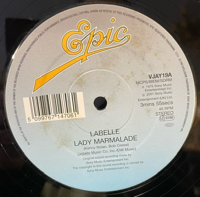 LaBelle / Wild Cherry "Lady Marmalade / Play That Funky Music" 12" | EAD RECORD