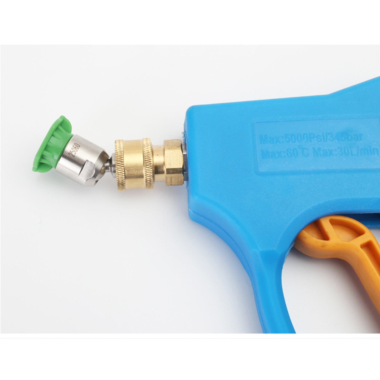 4pcs高圧洗浄機のチップ用 ガタークリーナー付属品 1/4インチ（0.635㎝）クイックディスコネクト 360度 | Gaidoh