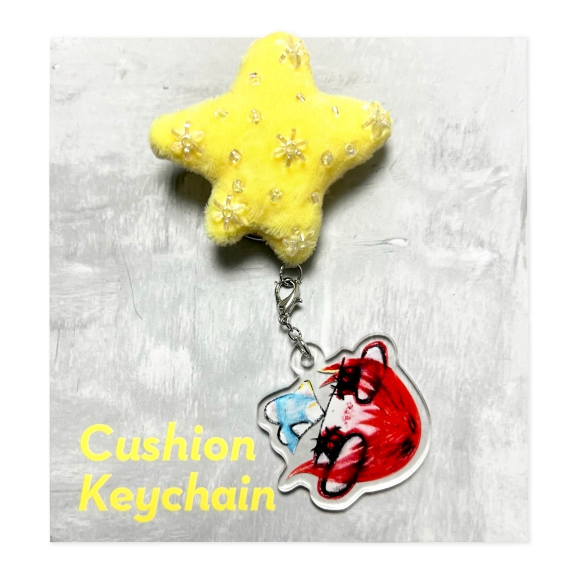 【re】【re】cushion Key chain（your light） | surou
