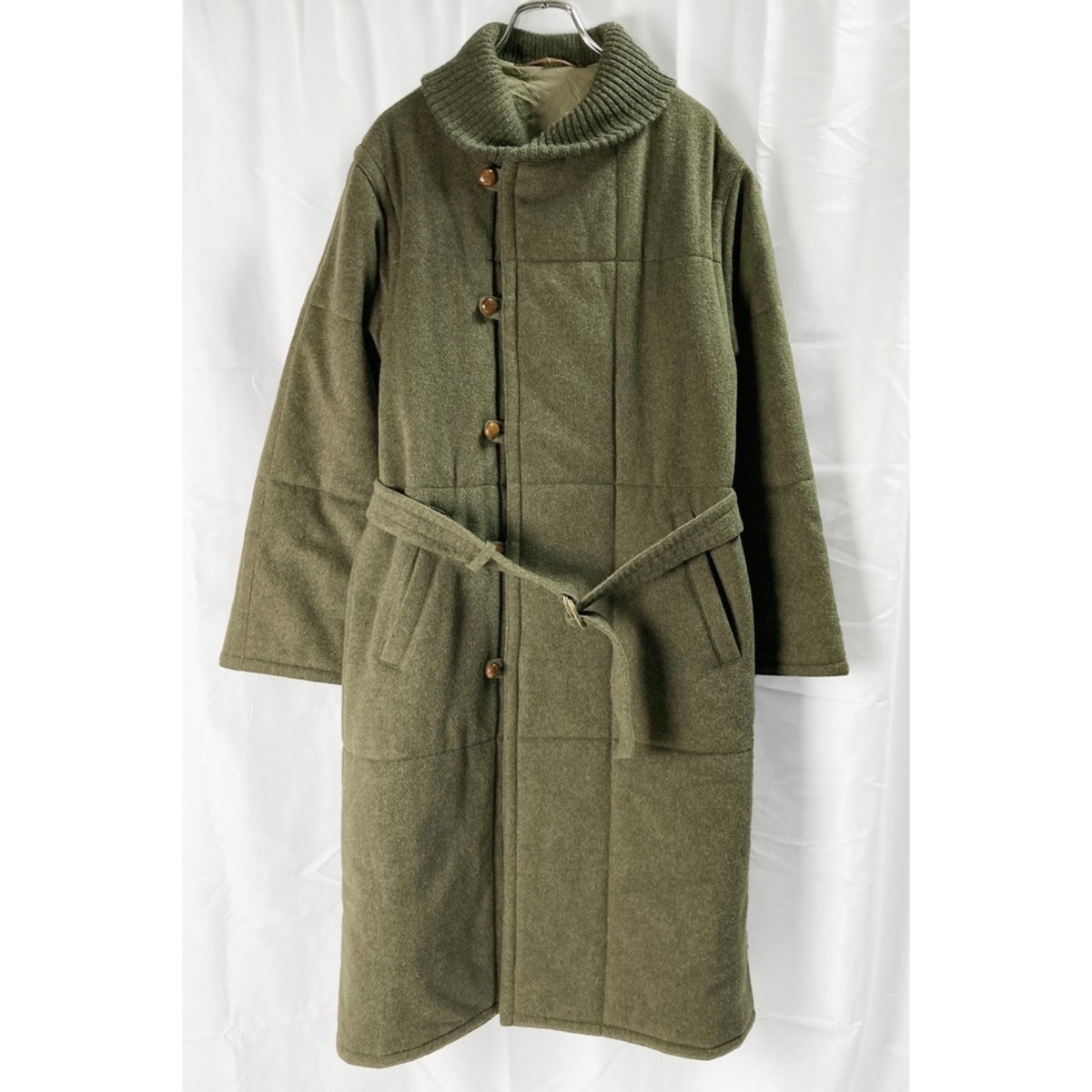 Made In Austria Schneiders Loden Cloth Belted Puffer Coat | Daily Dress ...