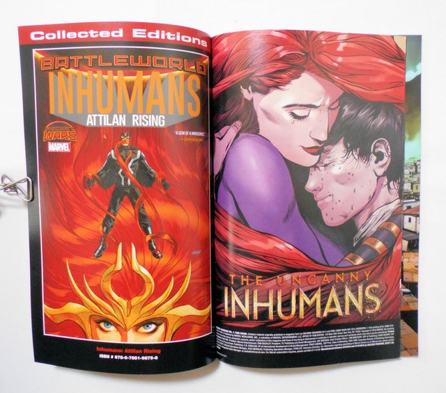 【アンキャニーインヒューマンズ THE UNCANNY INHUMANS VOL.1 TIME CRUSH】 TPB MARVEL ＜2016 ...