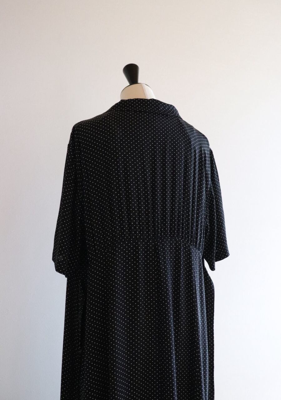 dott pattern dress | meguru vintage