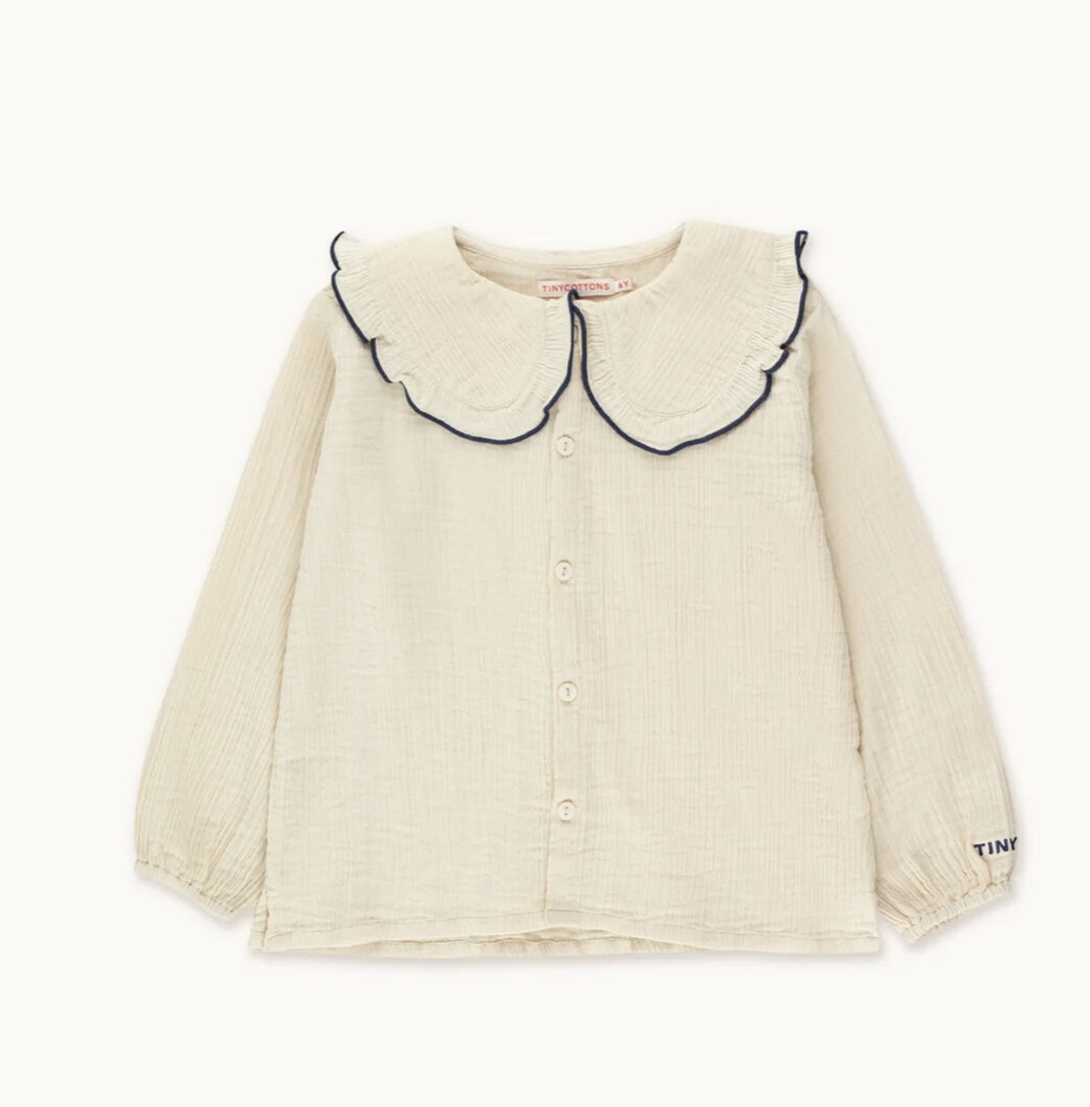 tinycottons bib collar shirt | cachecache609