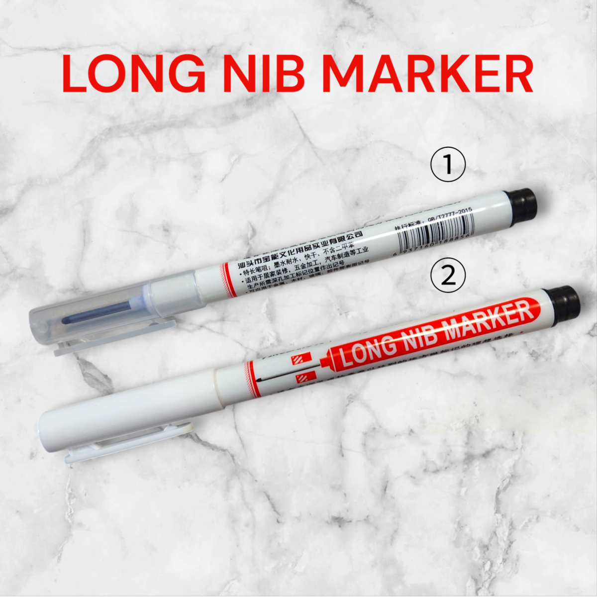 LONG NIB MARKER（黒） | 福之助.partsSHOP