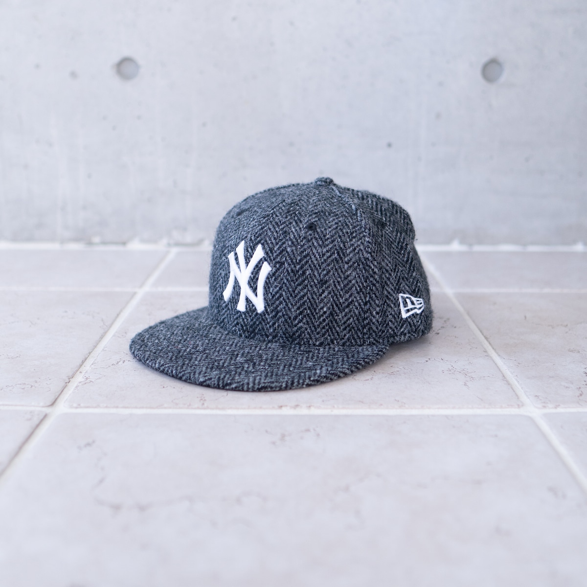 NEW ERA / HARRIS TWEED YANKEES CAP (used) | Mush online