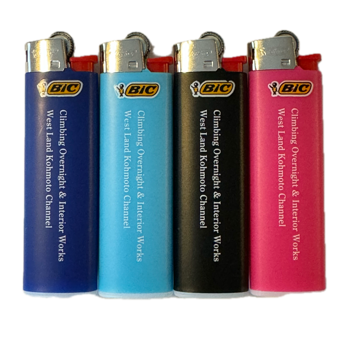 BICライター スリム フリント式Climbing Overnight & Interior Works | WestLand Kohmoto Ch.