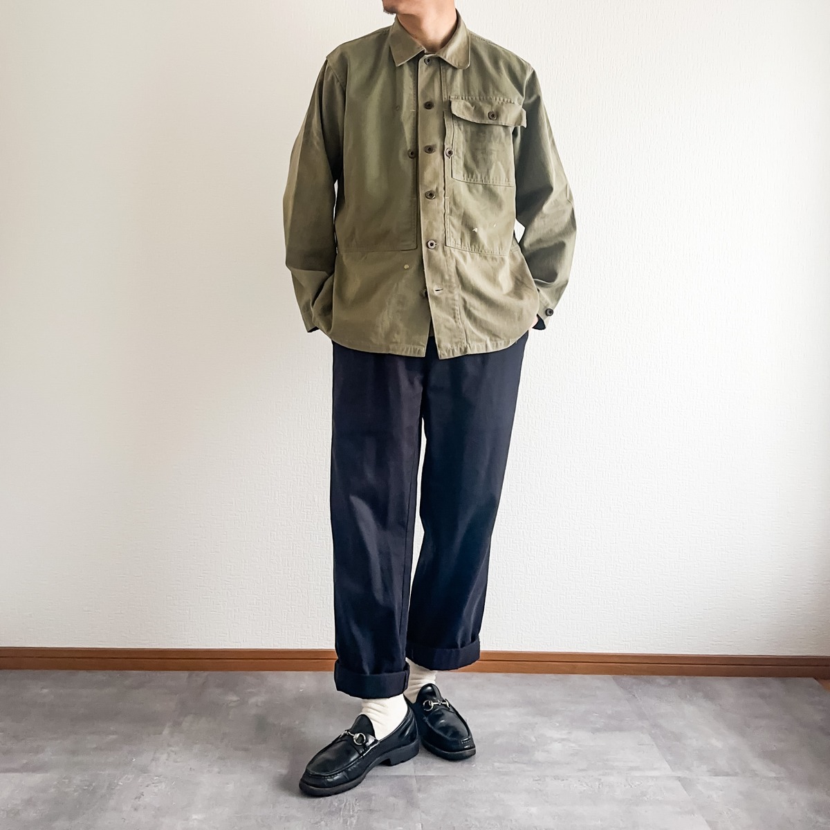 Vintage 1940's WWⅡ USMC P-44 HBT jacket | cou cou used select shop