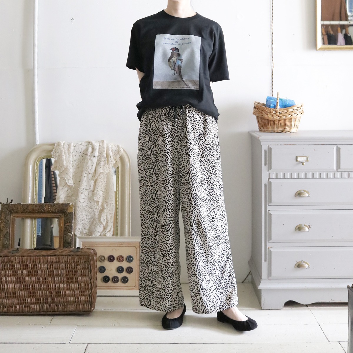 kiji Tee/ブラック | cherubic