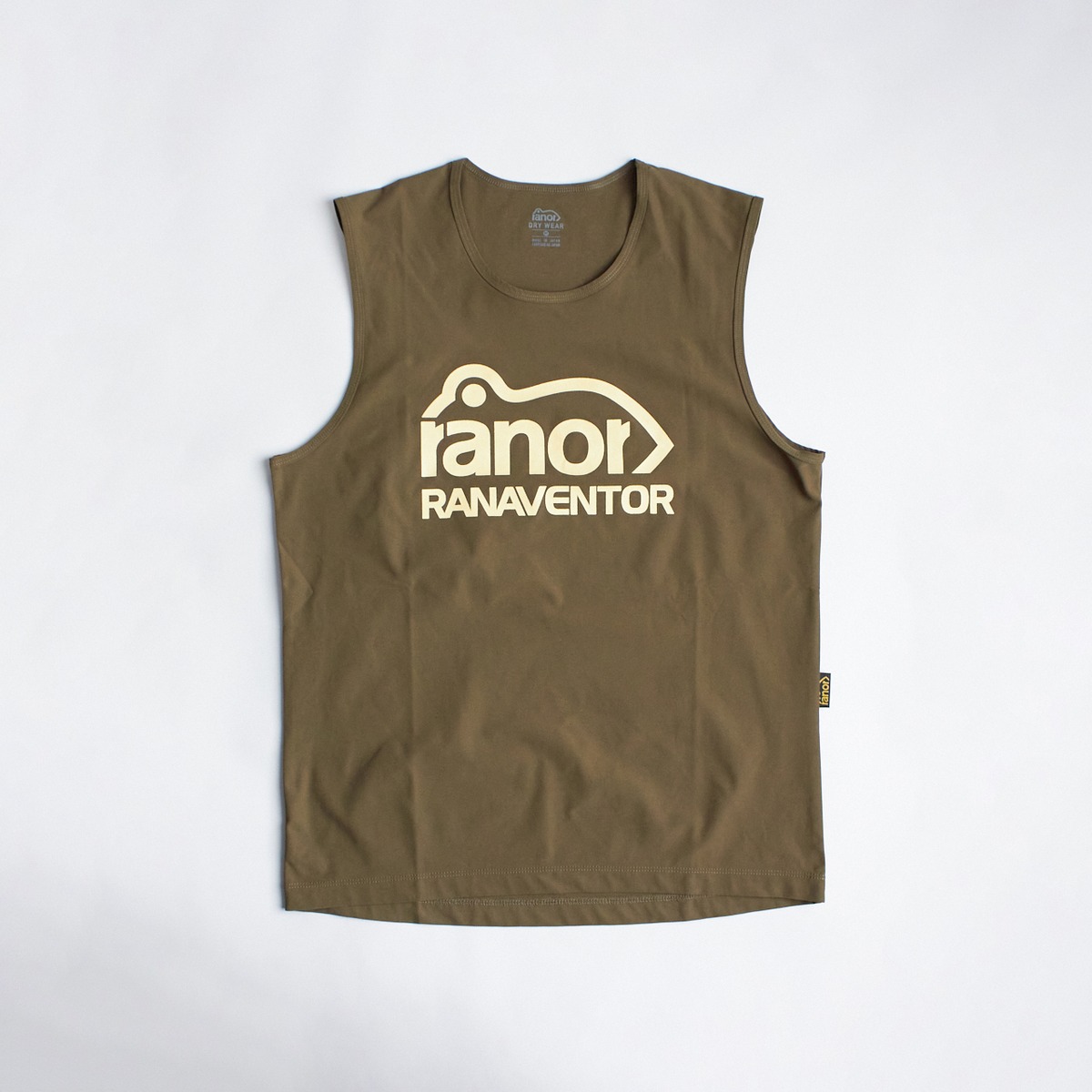 ranor（ラナー）BASIC NOSLEEVE OLIVE メンズ・レディース ノースリーブ | unite(ユニテ