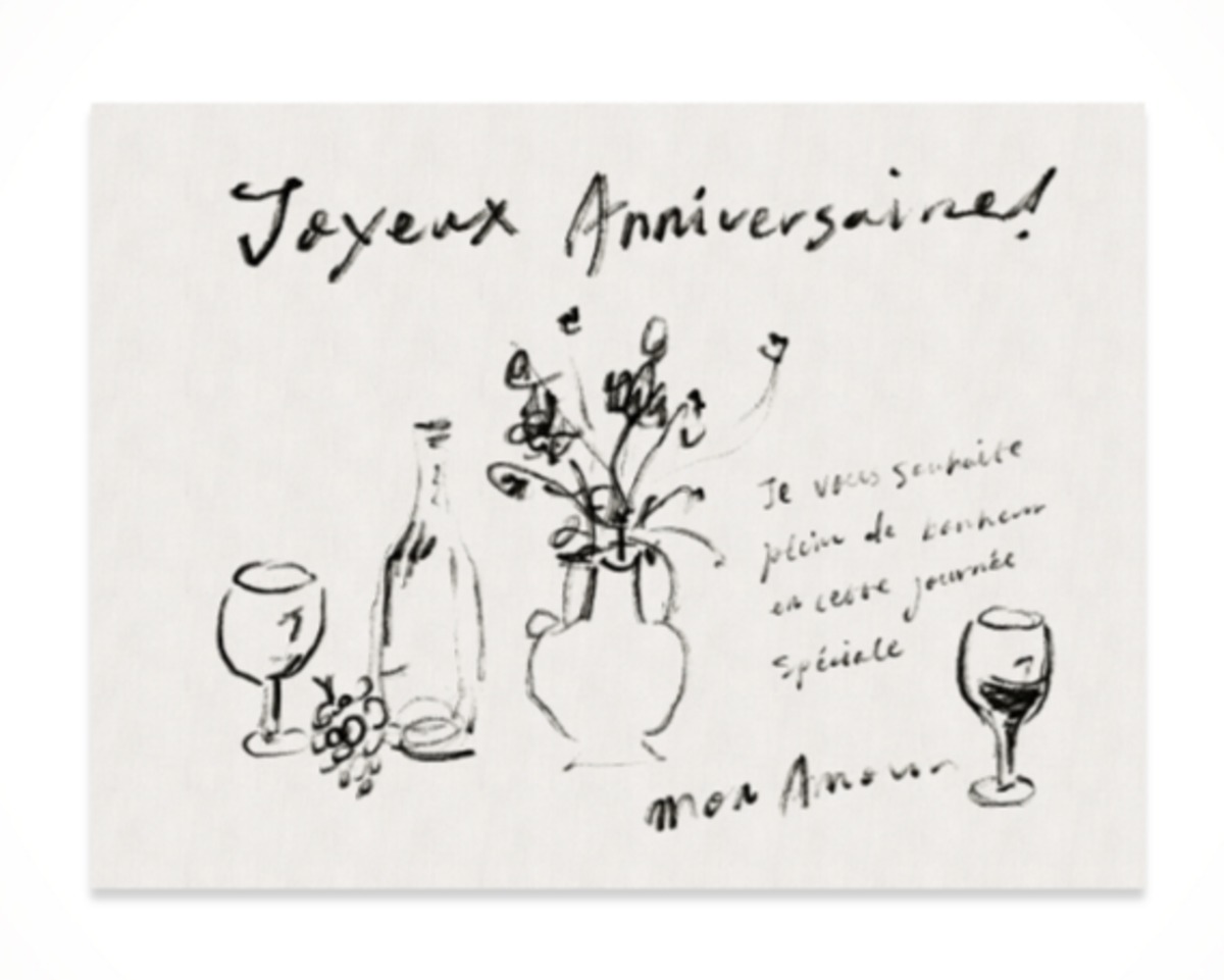 HÔTEL PARIS CHILL On Our Anniversary ポストカード | ONE ONE select