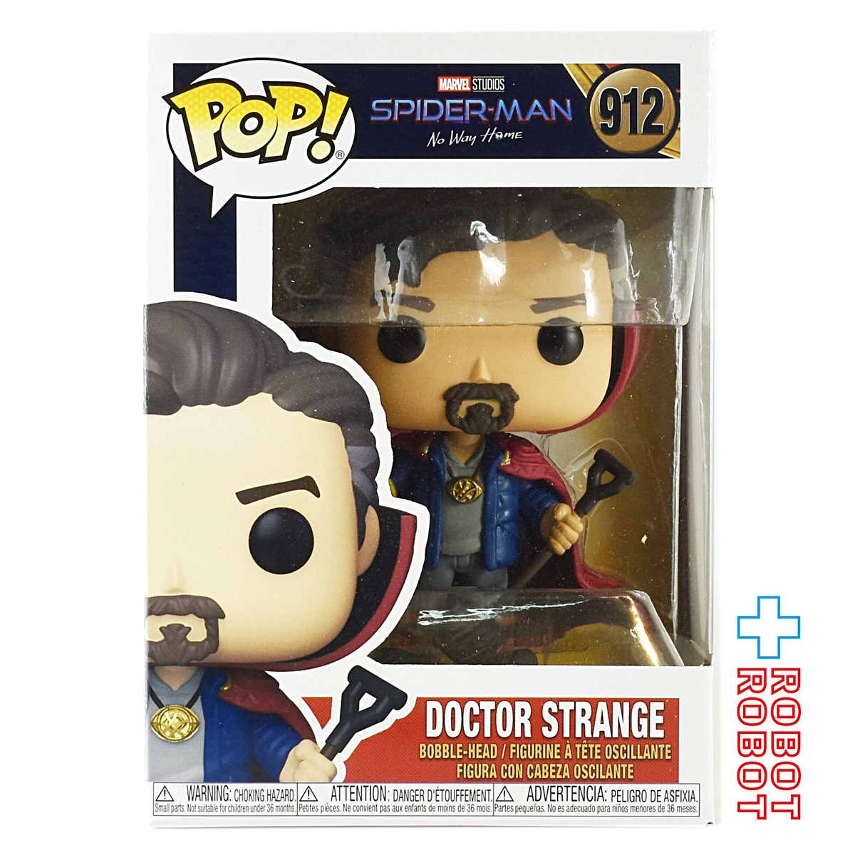 ファンコ POP! 912 マーベル スパイダーマン:ノー・ウェイ・ホーム ドクター・ストレンジ ビニールフィギュア 未開封 | ROBOTROBOT