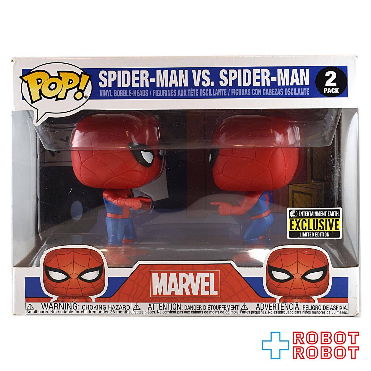 ファンコ POP! マーベル スパイダーマン vs. スパイダーマン | ROBOTROBOT