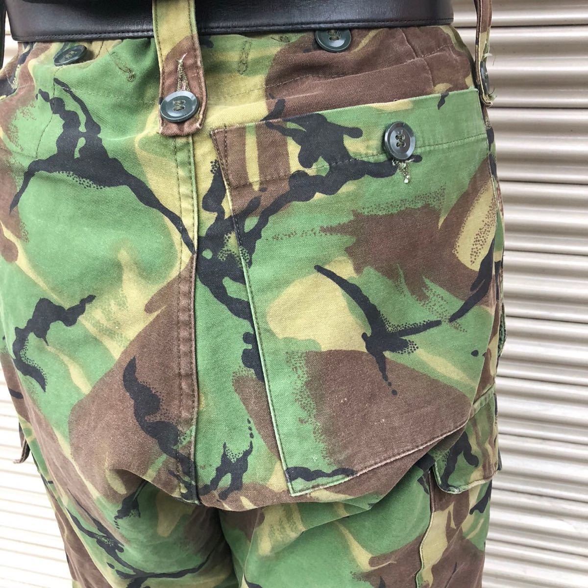 貴重 60s イギリス軍 実物 P68 ヴィンテージ British DPM カモ 貴重 60s イギリス軍 実物 P68 ヴィンテージ British DPM カモ