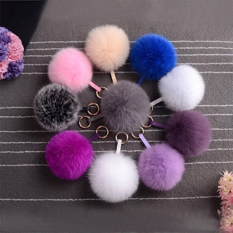 【SALE セール】Fur Key Ring | Pay ID