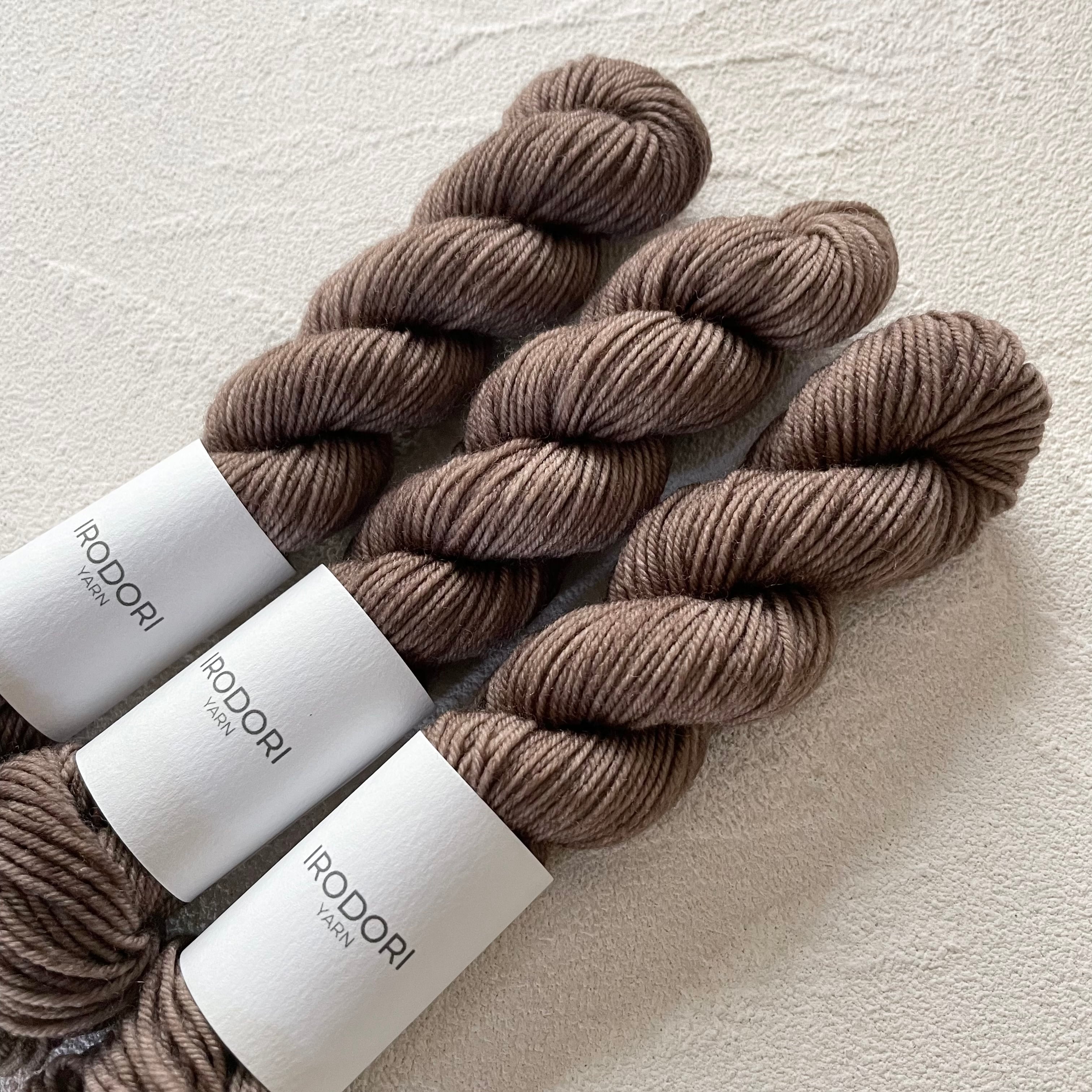 Basic Sock mini 【Moca Brown】 | IRODORI YARN | 手染め毛糸専門店