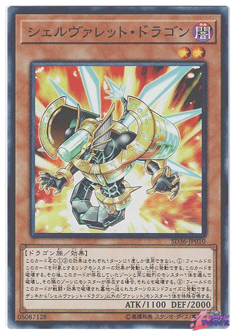 シェルヴァレット・ドラゴン [ノーマル] [ランクA] [SD36-JP010] [遊戯王] | トレカショップアイヴィス【遊戯王シングル販売】