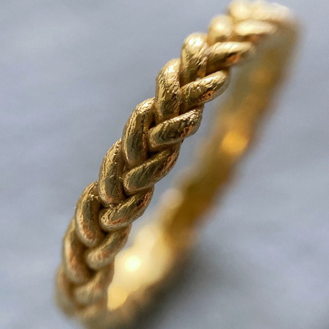 みつあみのリング【mitsuami ring(S)】 | shiho webshop