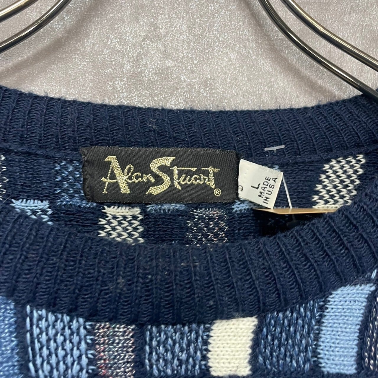 【90's】【Made in USA】Alan Stuart ニット L Vintage | 古着屋OLDGREEN