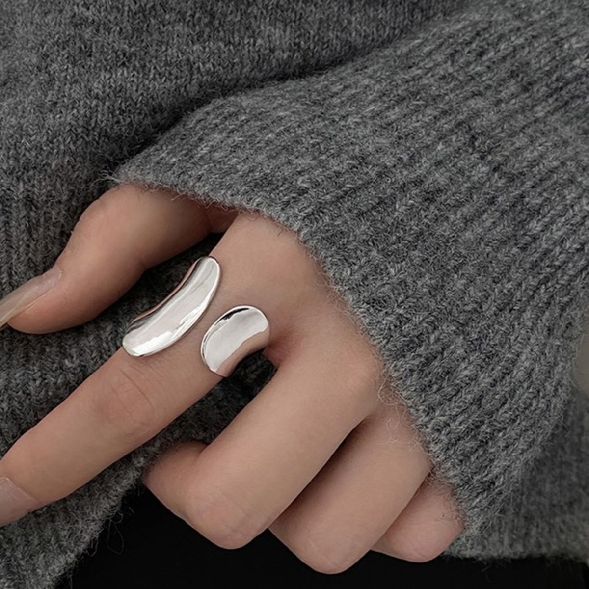 ワイドオープンリング [B396] | amgot