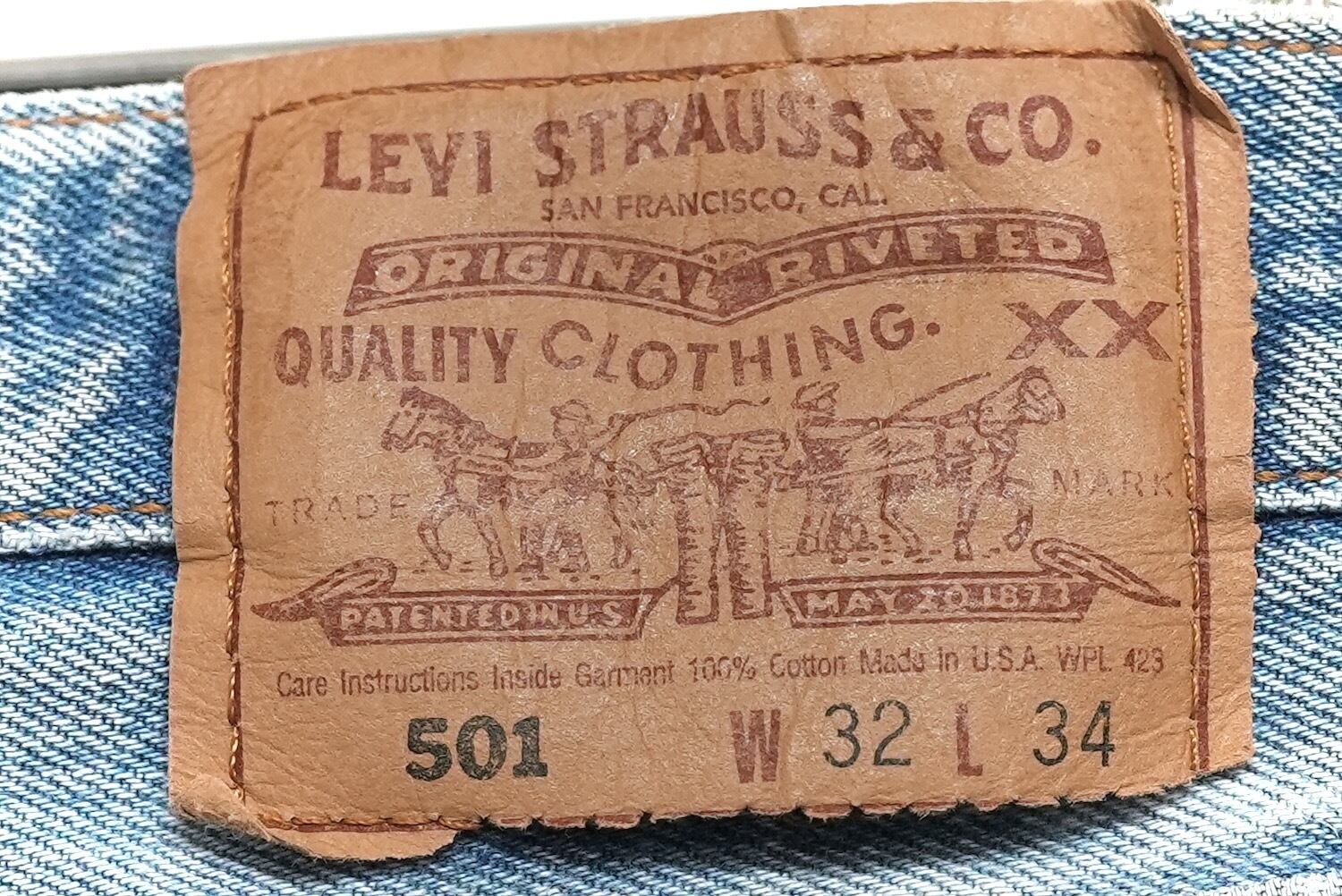 3628 Levi's 501 6115 W32 L34 Made in U.S.A. 米国製 96年製 3628 Levi's 501 6115 W32 L34 Made in U.S.A. 米国製 96年製