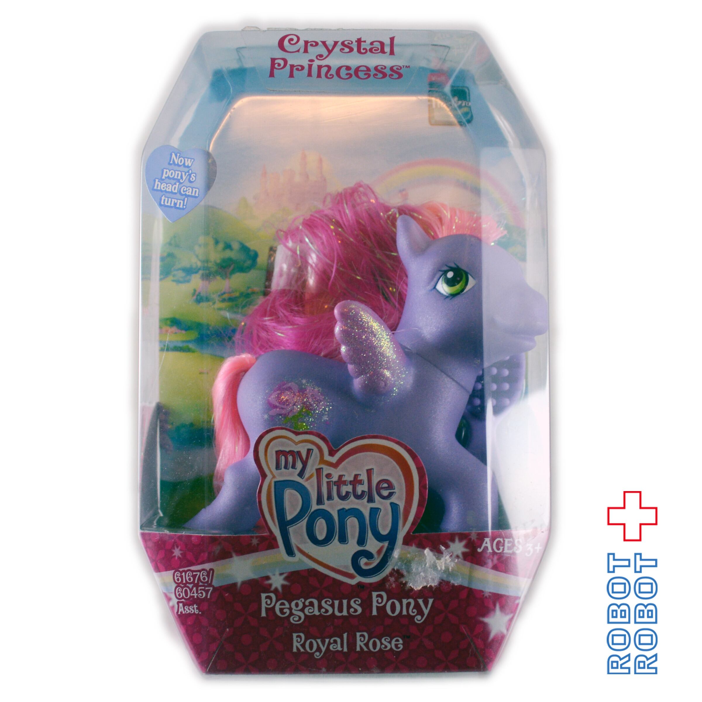 My Little Pony G3 Crystal Princess PEGASUS PONY ROYAL ROSE | ROBOTROBOT