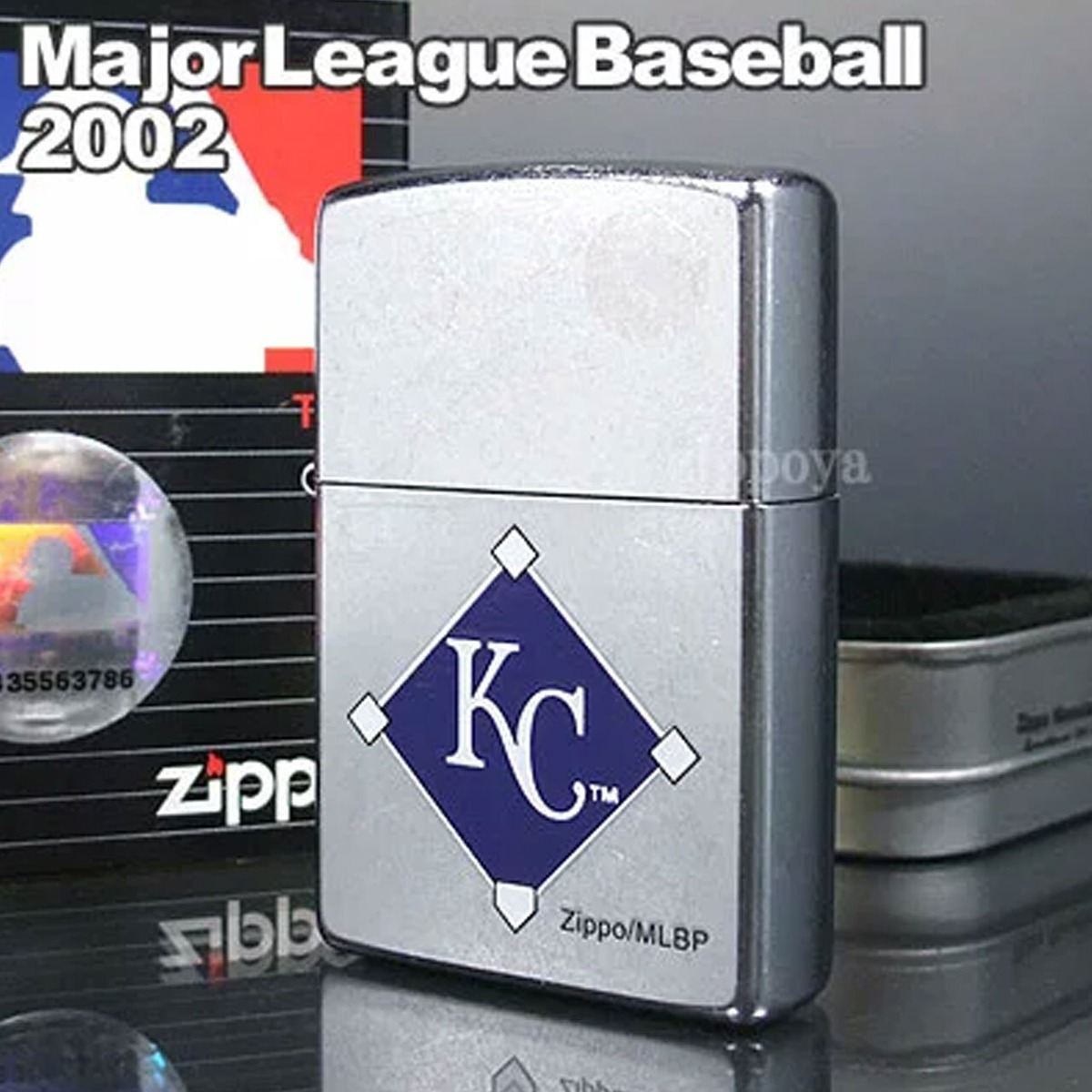 ZIPPO ジッポー Kansas City Royals 2002年 メジャーリーグ 207MLB175 | ジッポヤ