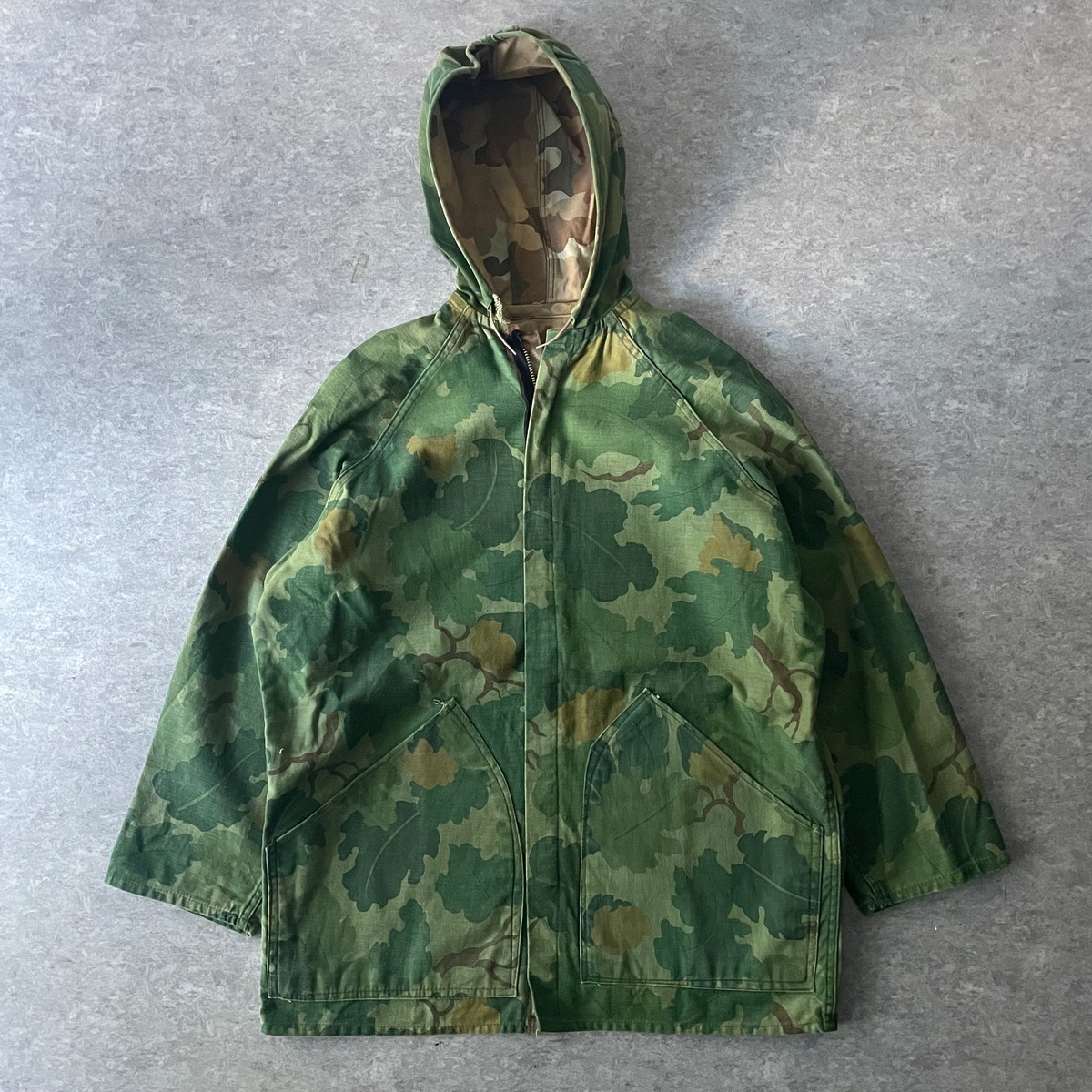 60's Kamo mitchell camo reversible jacket | Pheasant