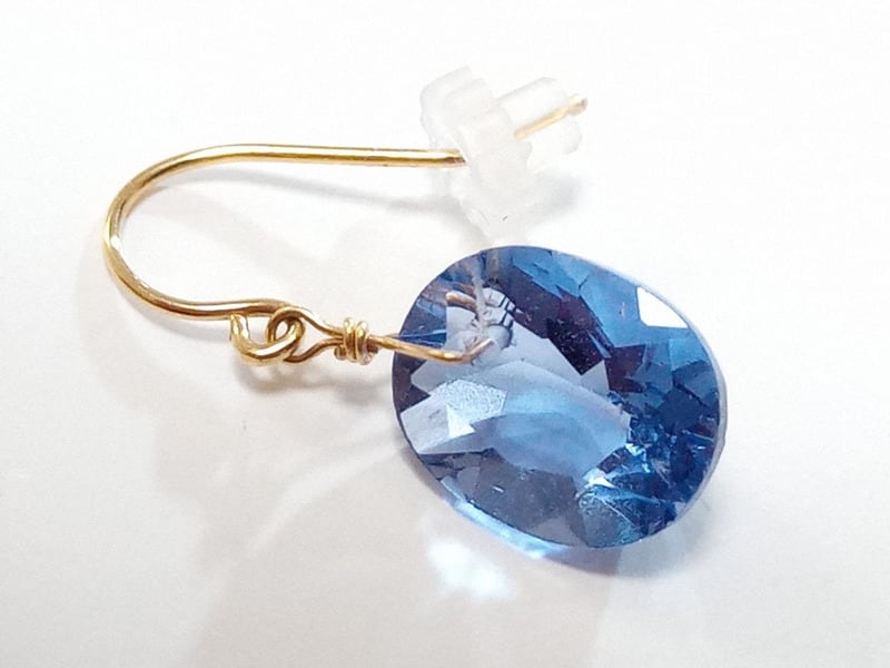 カラーチェンジ フローライト ペンダント トップ K18イエローゴールドBR0900-28 ソフトカラー