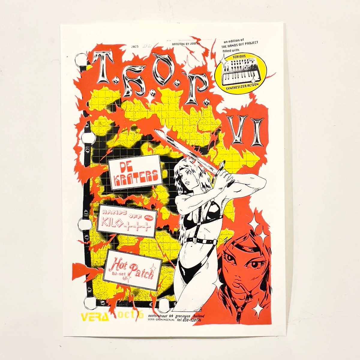【GOODS | POSTER】SCREEN PRINT GIG POSTER by Joblin | twelvekyoto