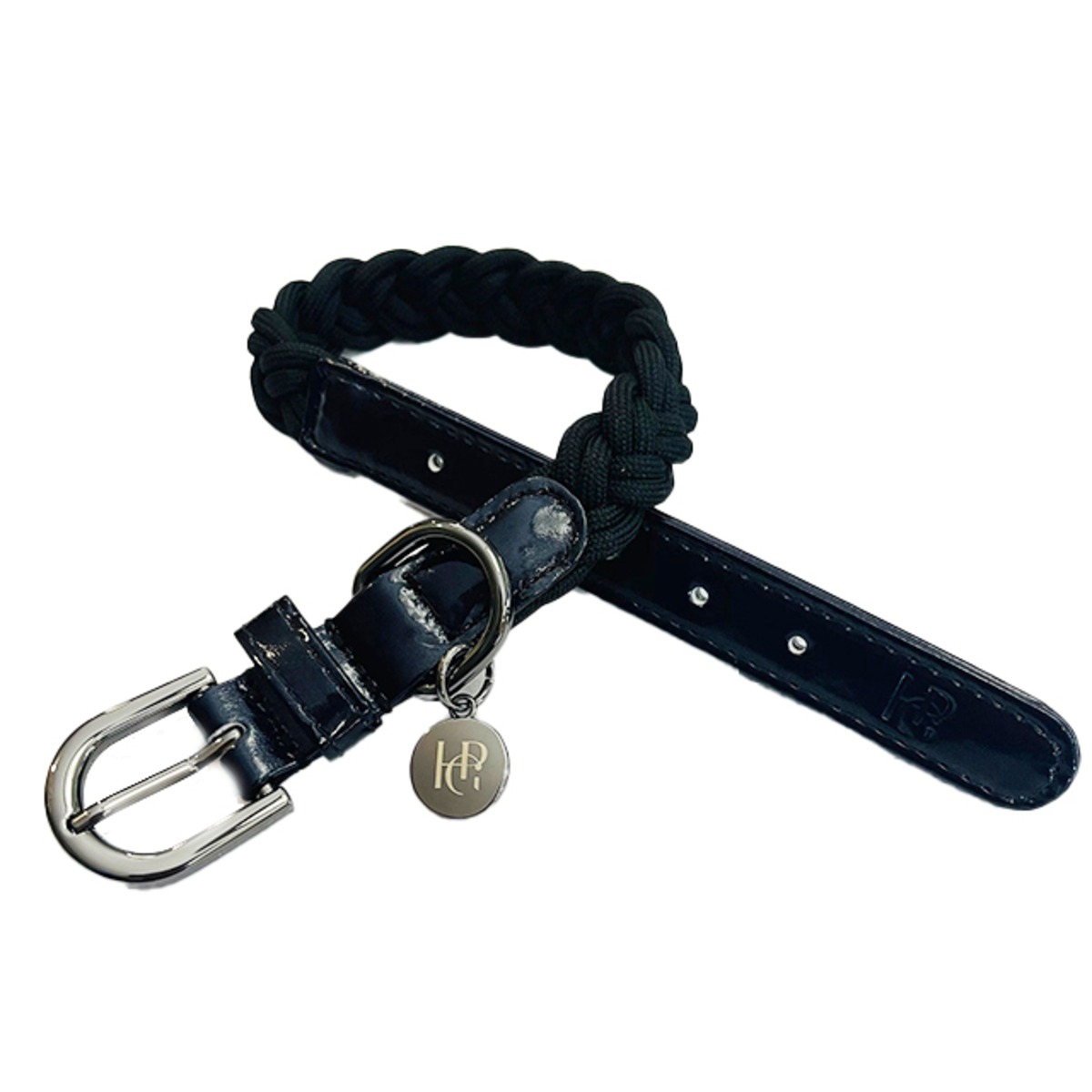 【New Color-Raven Black】Dog Collar-Plaited | STRANGELY STRANGE MARKET